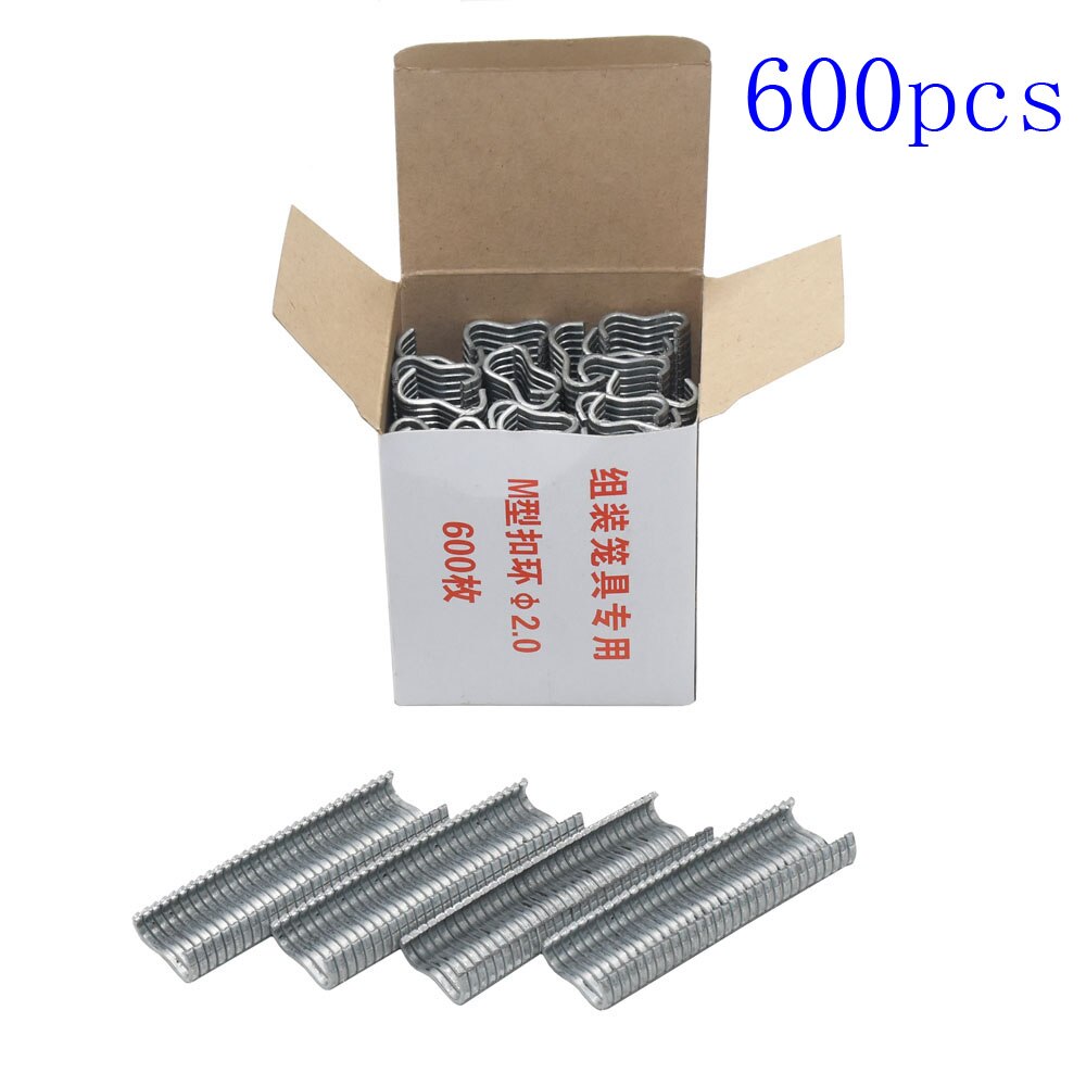 600 Pcs M Nail Cages Installed Chicken Duck Bird D... – Grandado