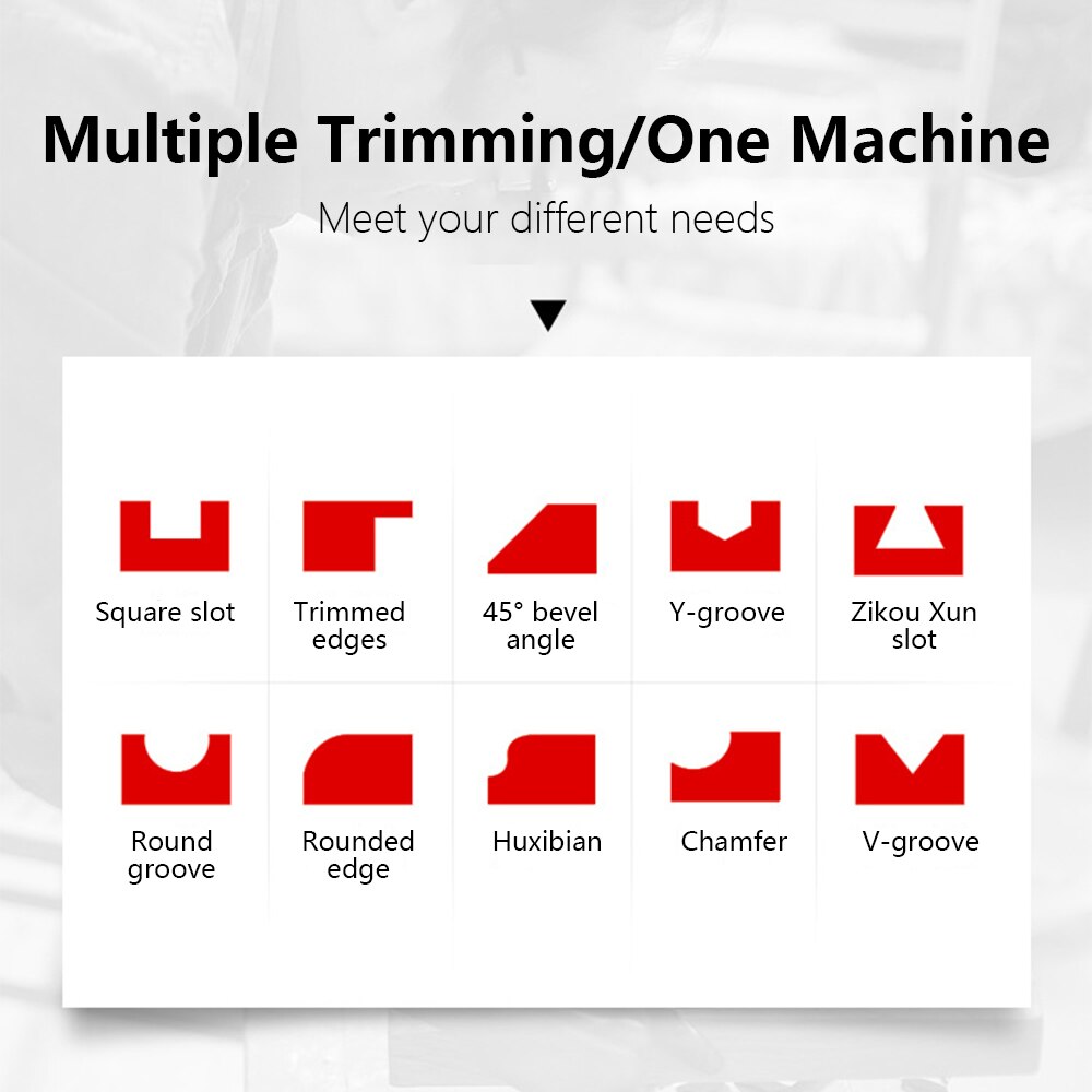 Hoomall Electric Laminate Edge Trimmer Mini Wood R... – Grandado