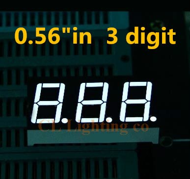 0.56 Inch Wit 3 Digit Led Display Module 0.56 &quo... – Vicedeal