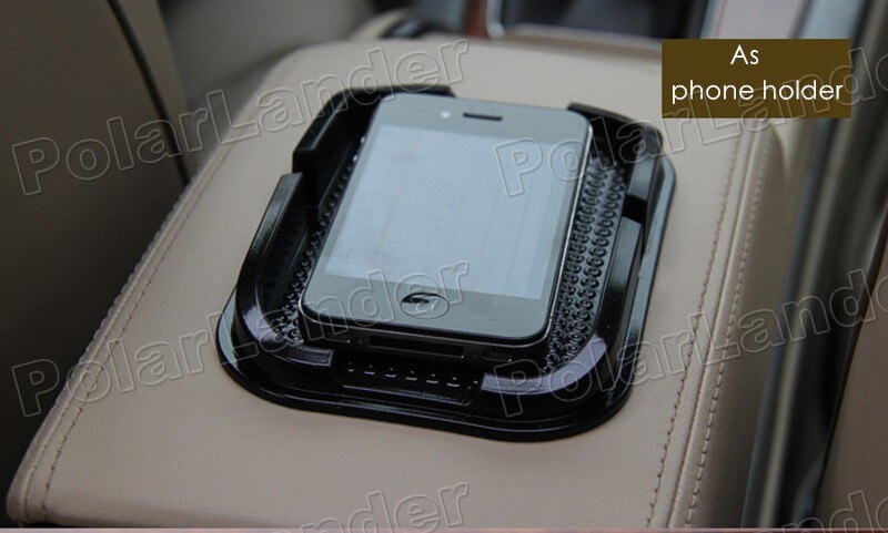 Holds Objects on Dash black sticky pad anti slip C... – Vicedeal