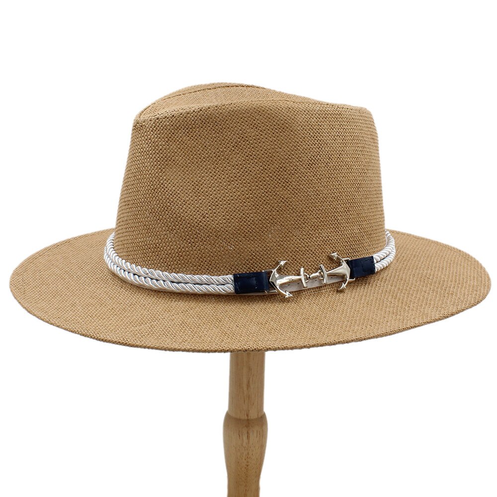 Zomer Strand Panama Hoed Mannen Straw Wide Brim Zo... – Vicedeal