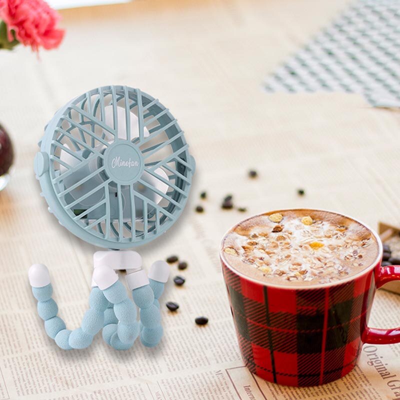 Go Mini Stroller Fan 600mAh Personal Portable Desk... – Vicedeal