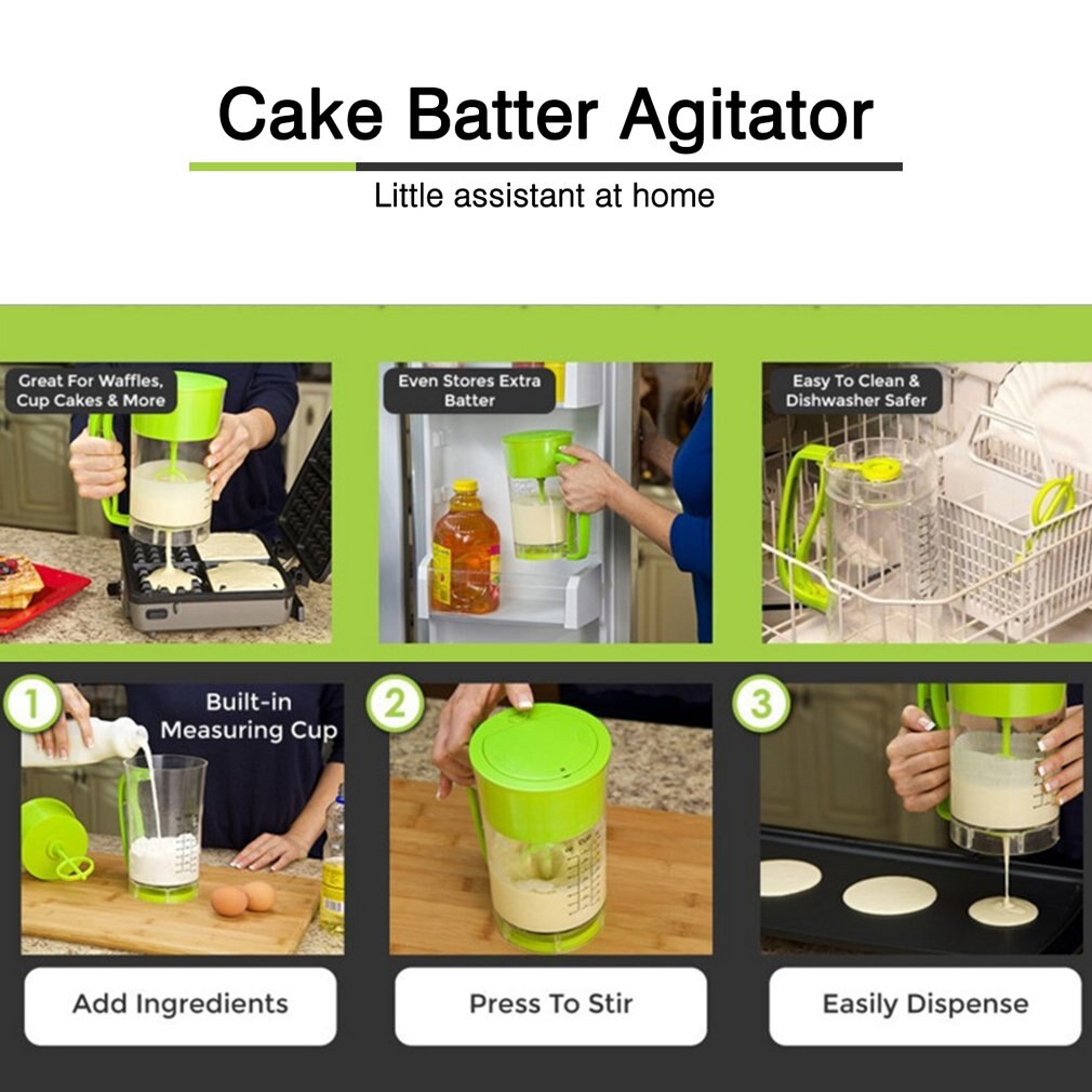 ABS Automatic Mixing Pancake Maker Express Pancake... – Grandado