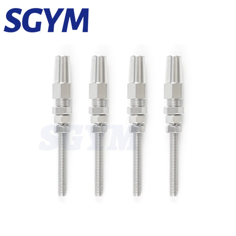 4PCS 3/4/5mm Wire Rope T316 Swageless Thread Stud ... – Grandado