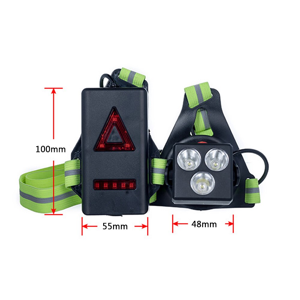 Portable USB Recharging Running Light Chest Light ... – Grandado