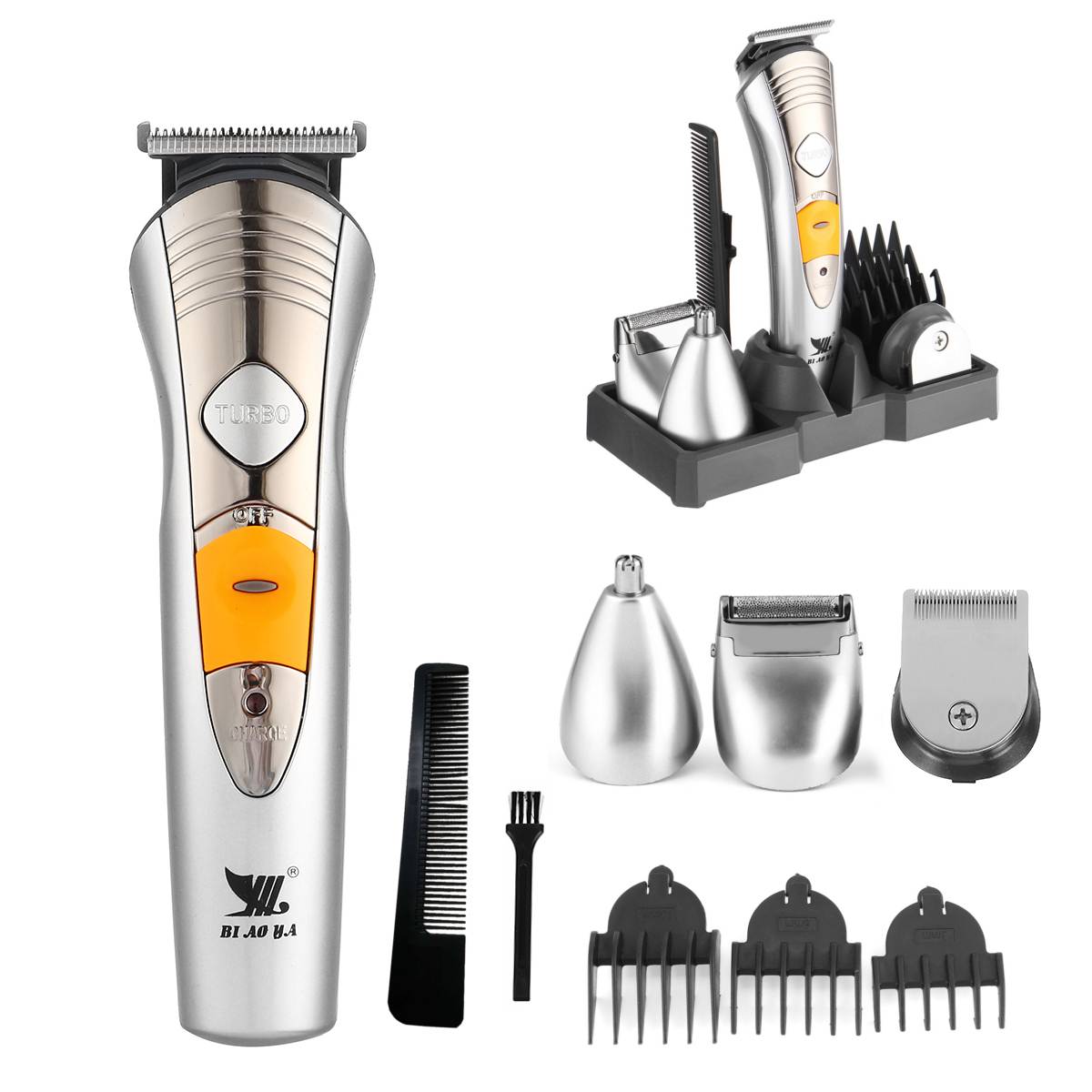 7 in 1 Powerful hair clipper men hair trimmer bear... – Grandado