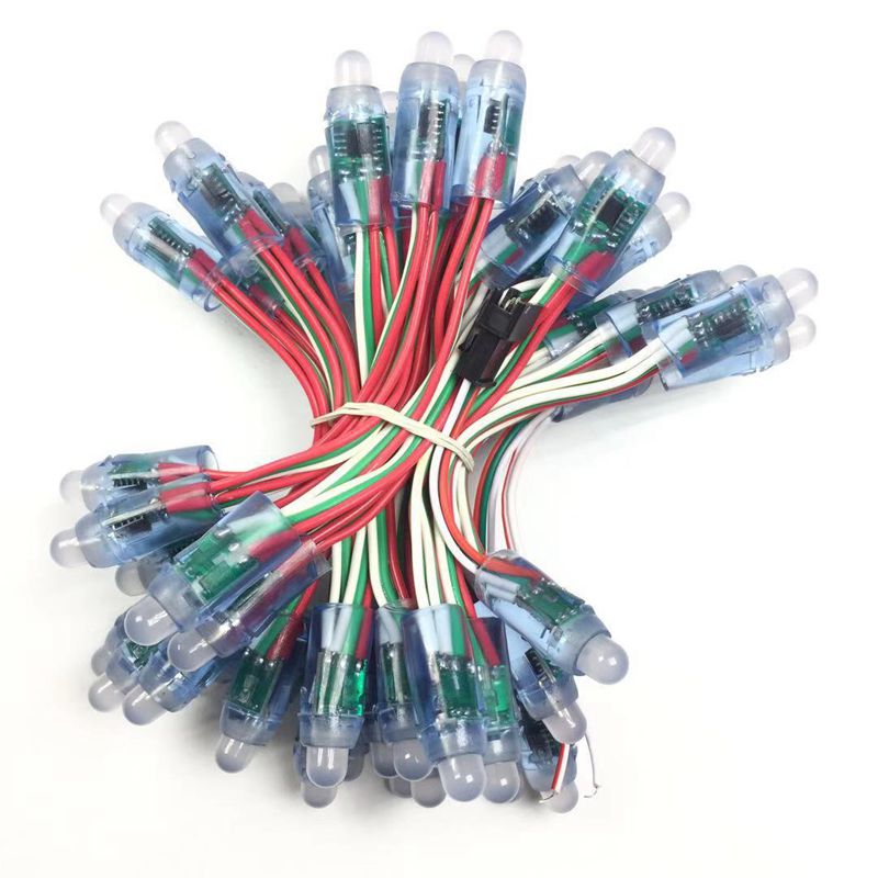 50 Stuks 12Mm WS2811 Full Color Led Pixel Licht Mo... – Vicedeal