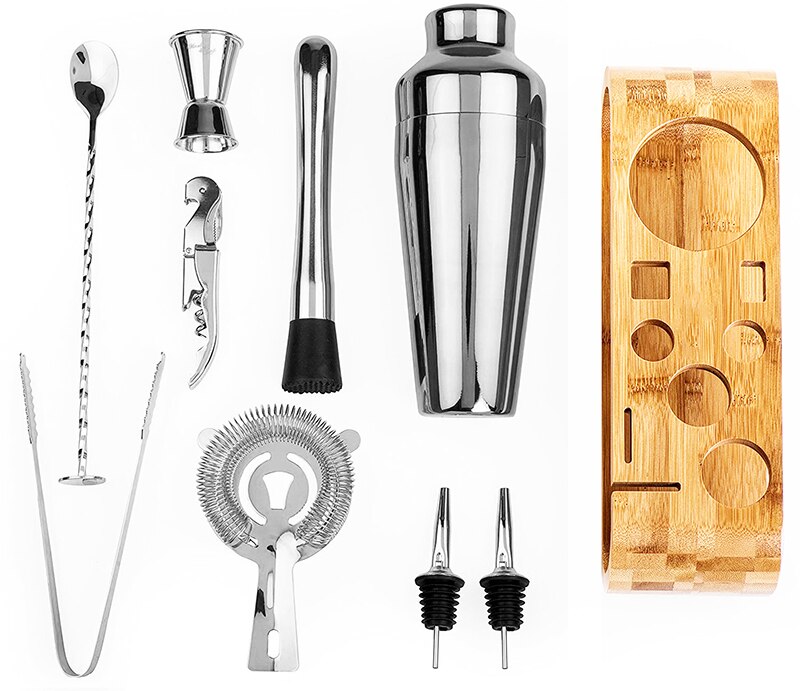 Cocktail Bar set Mixology Bartender Kit: 10-Piece ... – Vicedeal
