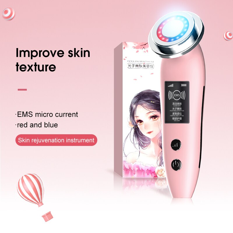 Face Massager LED Photon Face Skin Rejuvenation Ul... – Vicedeal