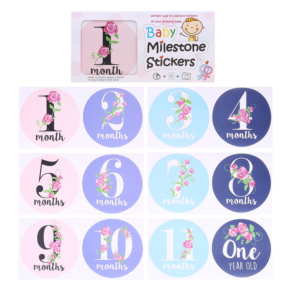 Baby Pregnant Women Monthly Photograph Sticker Fun... – Vicedeal
