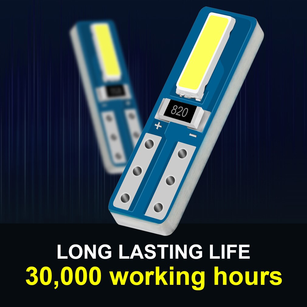 2Pcs Canbus Error Free T5 W3W 74 286 W1.2W Led Das... – Grandado