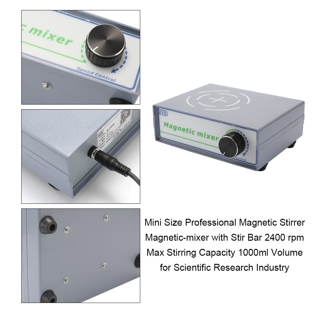 Magnetic-Stirrer Magnetic-mixer with Stir Bar 2400... – Grandado