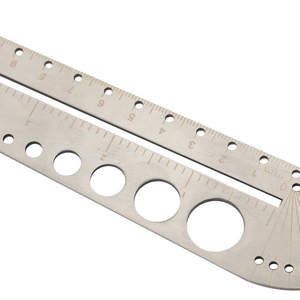 ZHUTING Stainless Steel Millimeters Inches Dual Un... – Grandado