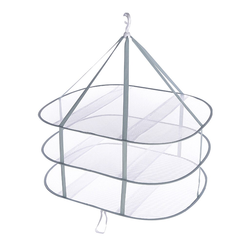 Moisture Proof 3 Tier Mesh Cloth Save Space Portab... – Grandado