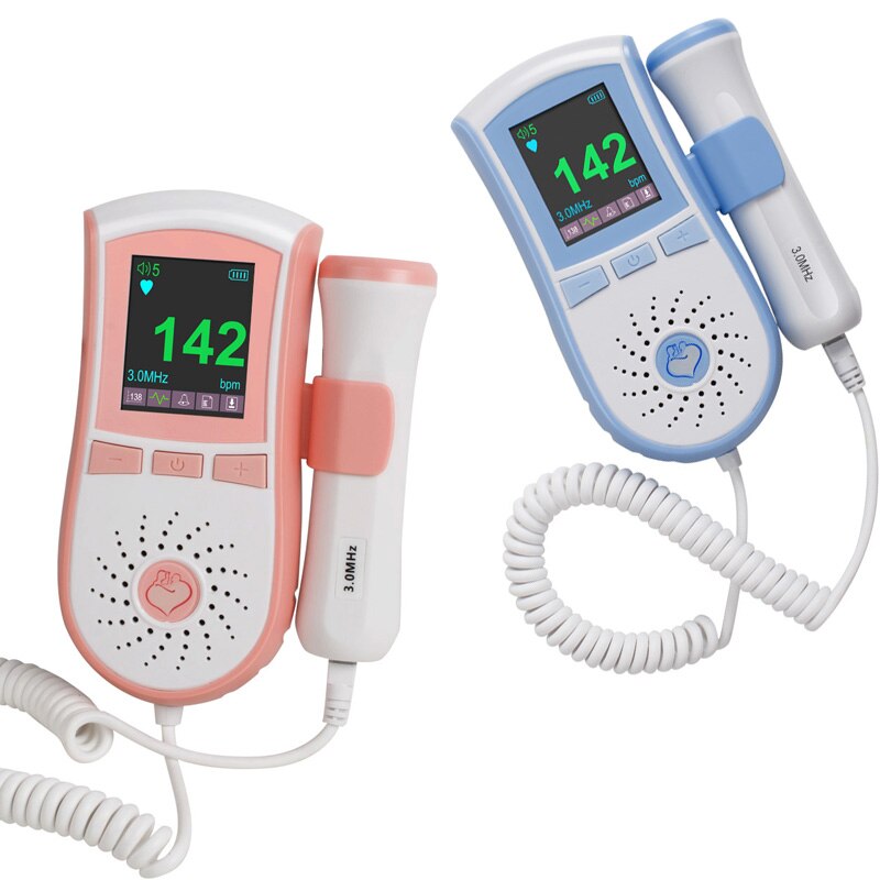 3MHz Probe Pocket Fetal Doppler Prenatal Heart Bab... – Grandado
