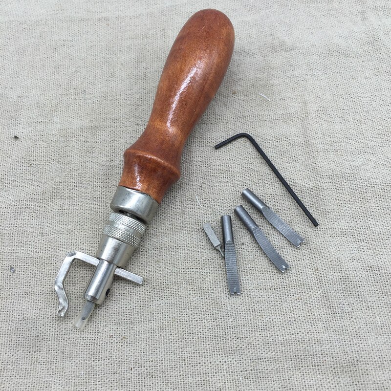 5 in 1 Pro Leathercraft Edge Press Kit Adjustable ... – Vicedeal