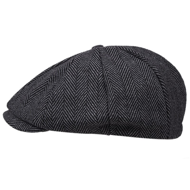 style pure cotton men's newsboy hat ivy driver dri... – Grandado