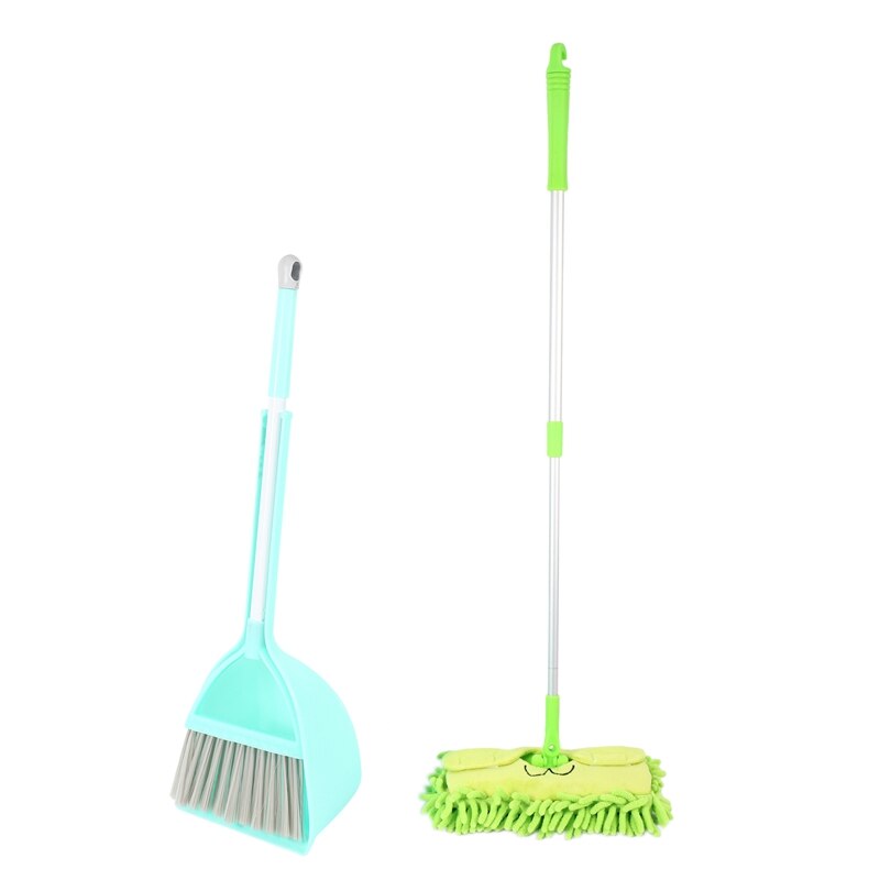 Kids Housekeeping Cleaning Tools, 3 Pcs Small Mop ... – Grandado