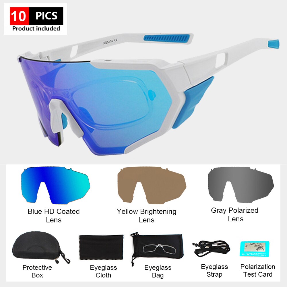 Polarized Sports Glasses Men and Women Sunglasses ... – Grandado
