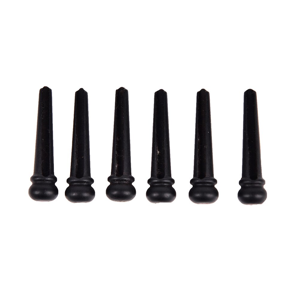 6pcs Bridge Pins Ebony Acoustic Guitar Bridge Pin ... – Vicedeal
