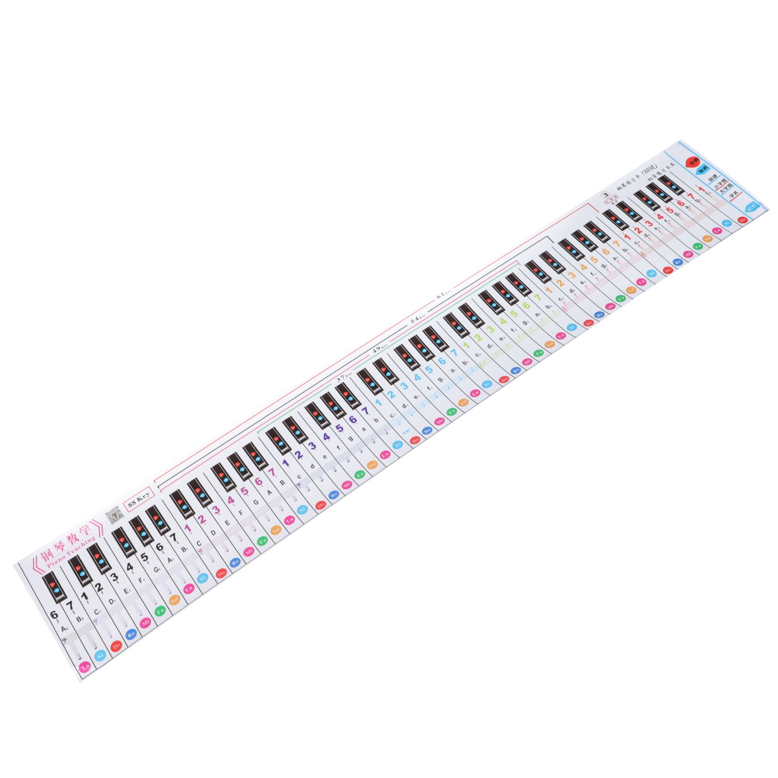 Piano 88 Key Learning Practice Guide Teaching Aid ... – Grandado