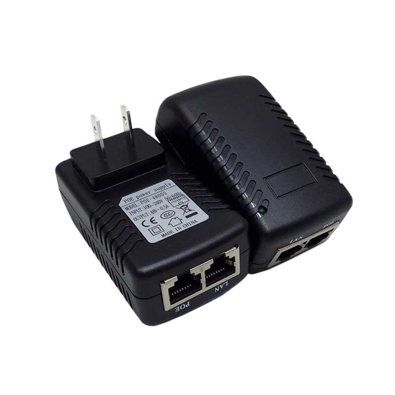 Cctv dc24v 1a 24 watt vägguttag poe injector ethe... – Vicedeal