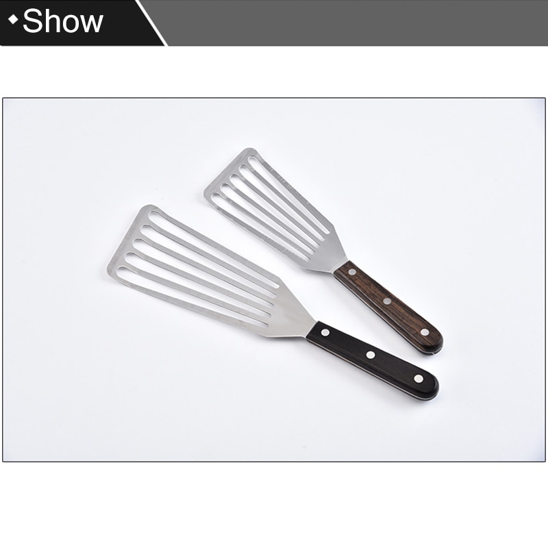 Stainless Steel Shovel Wok Spatula Spoon Set Kitch... – Grandado