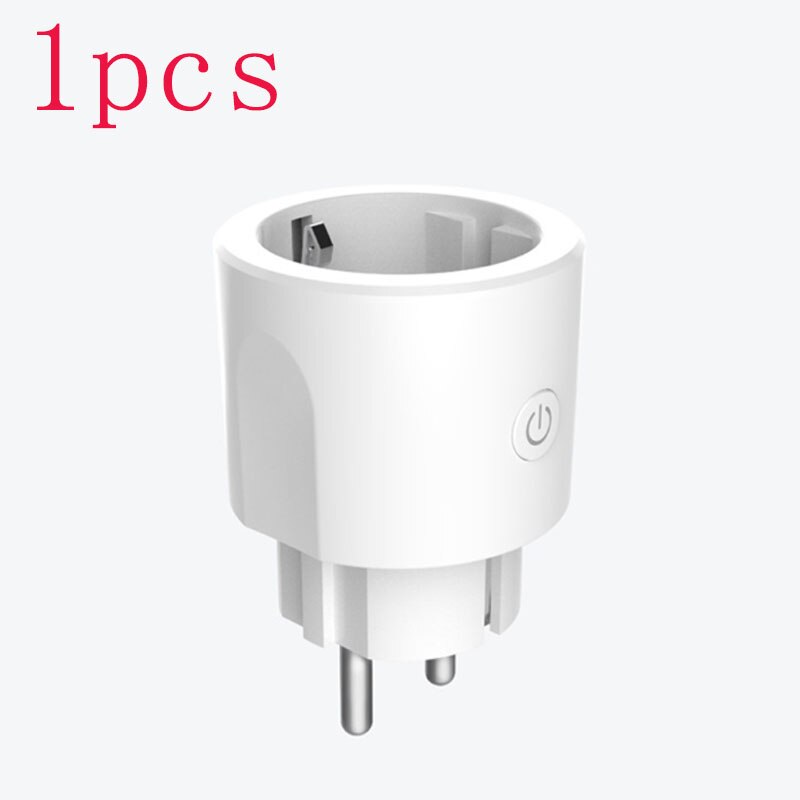 16A EU WIFI Smart Plug WiFi Socket With Timing APP... – Vicedeal