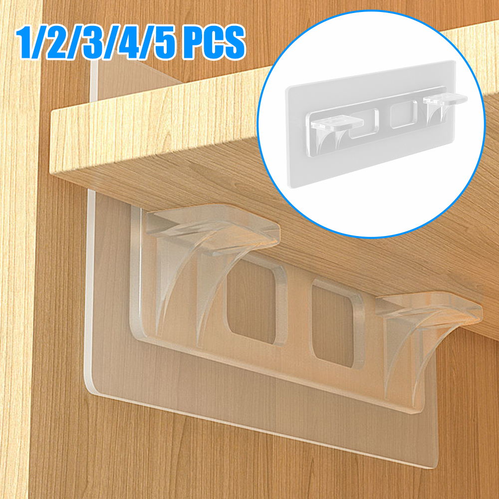 Closet Shelf Support Adhesive Pegs Strong Partitio... – Grandado
