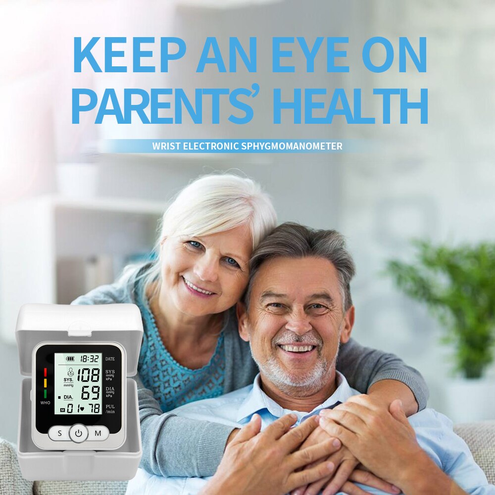 ！Wrist Blood Pressure Monitor Automatic Digital To... – Grandado