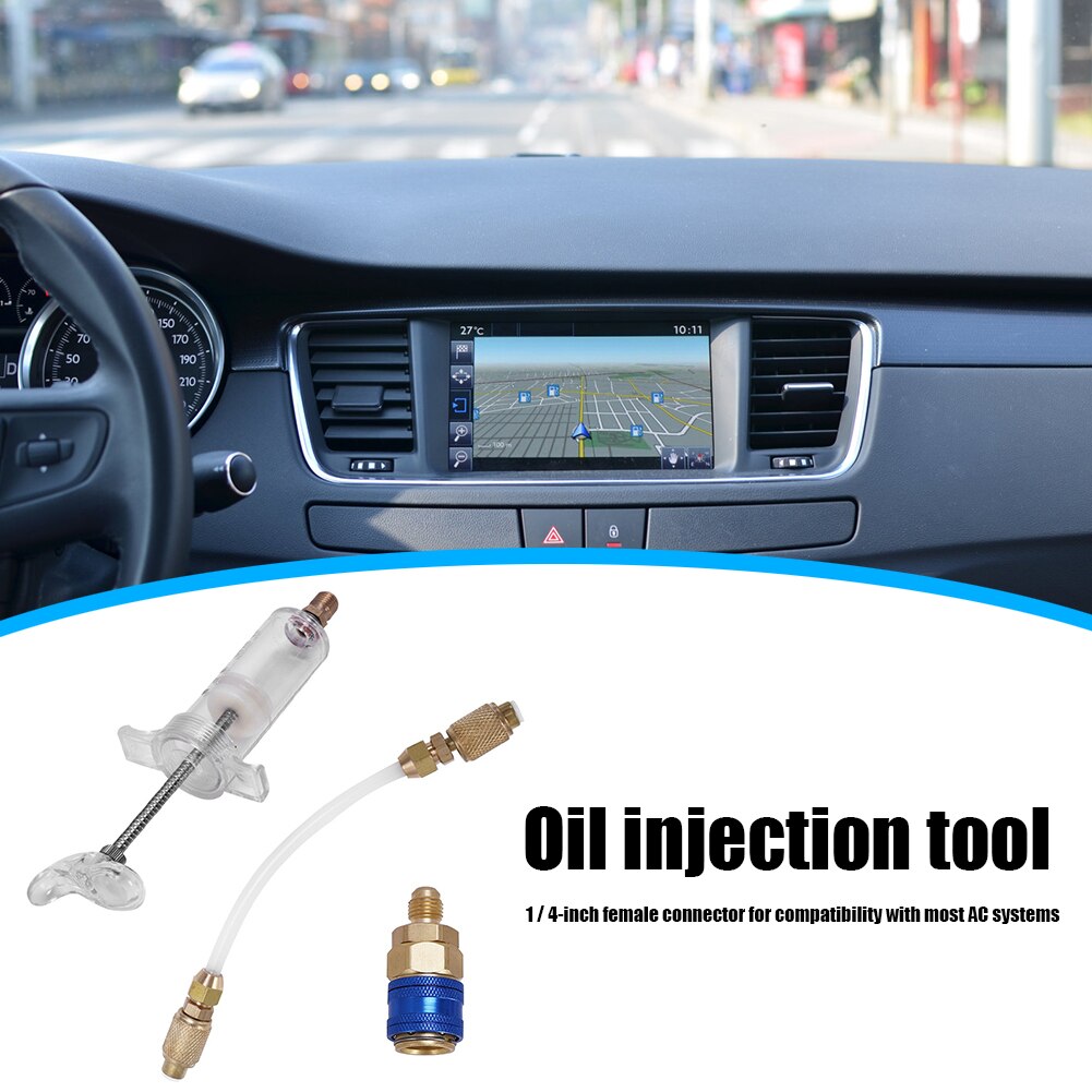 Air Conditioner AC Oil Dye Injector 30ml 1 oz with... – Grandado