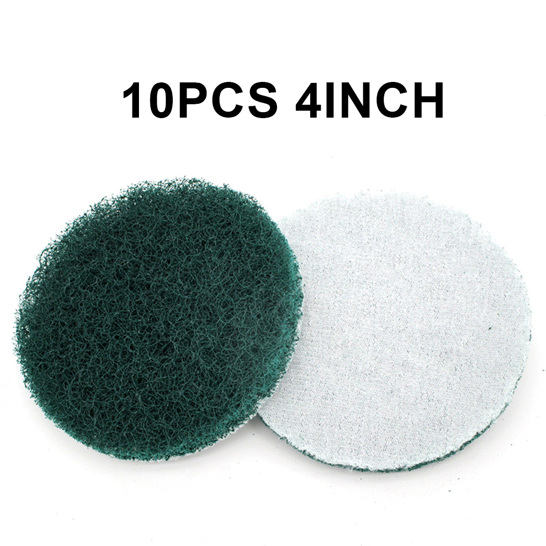 10Pcs 4/5 Inch Polijsten Scrub Pad Klittenband Sch... – Grandado