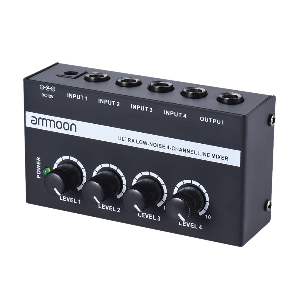 Mixer ammoon MX400 Audio Mixer Ultra-compact Low N... – Vicedeal