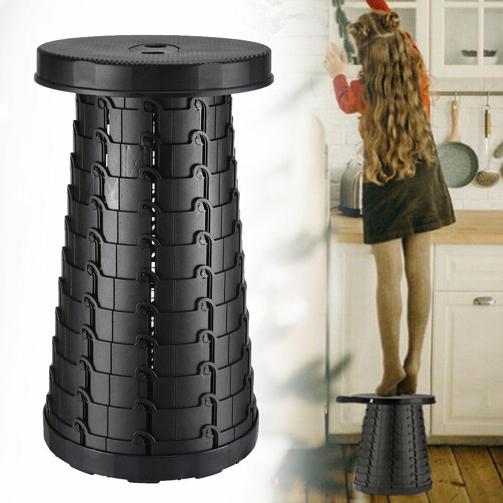 Portable Telescoping Stool Retractable Folding Gar... – Vicedeal