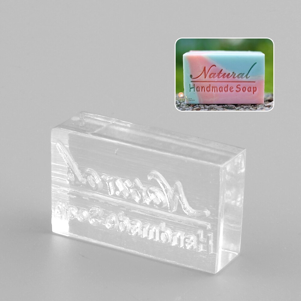 Acrylic Natural Handmade Soap Stamping Stamp Seal ... – Grandado