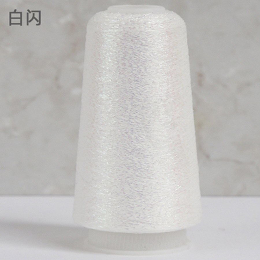 50 g/rollo de hilo fino de oro y plata, hilo de so... – Grandado