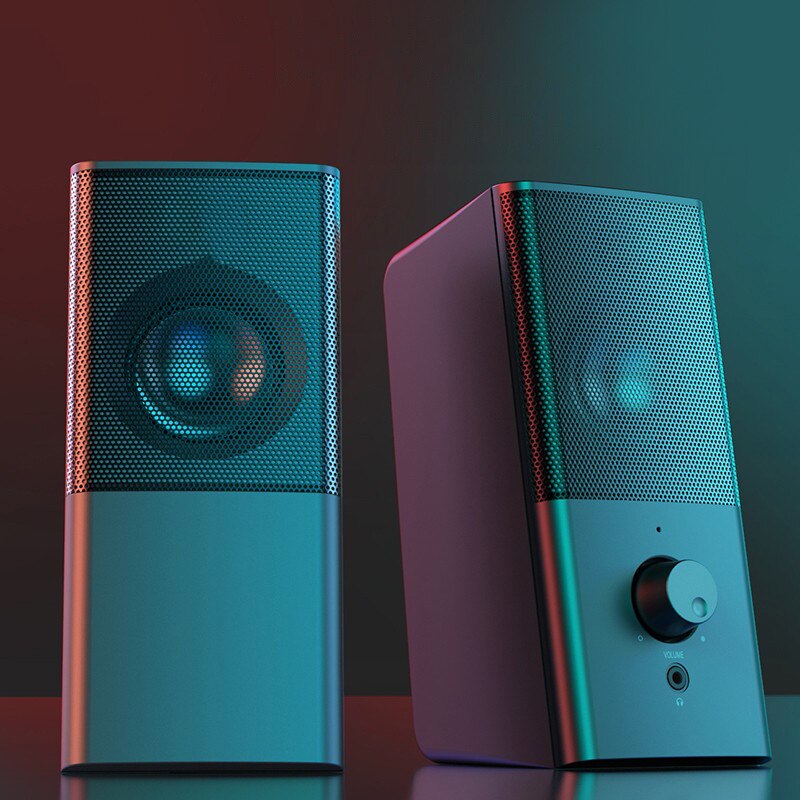 Mini haut-parleurs filaires pour ordinateur, hi-fi... – Grandado