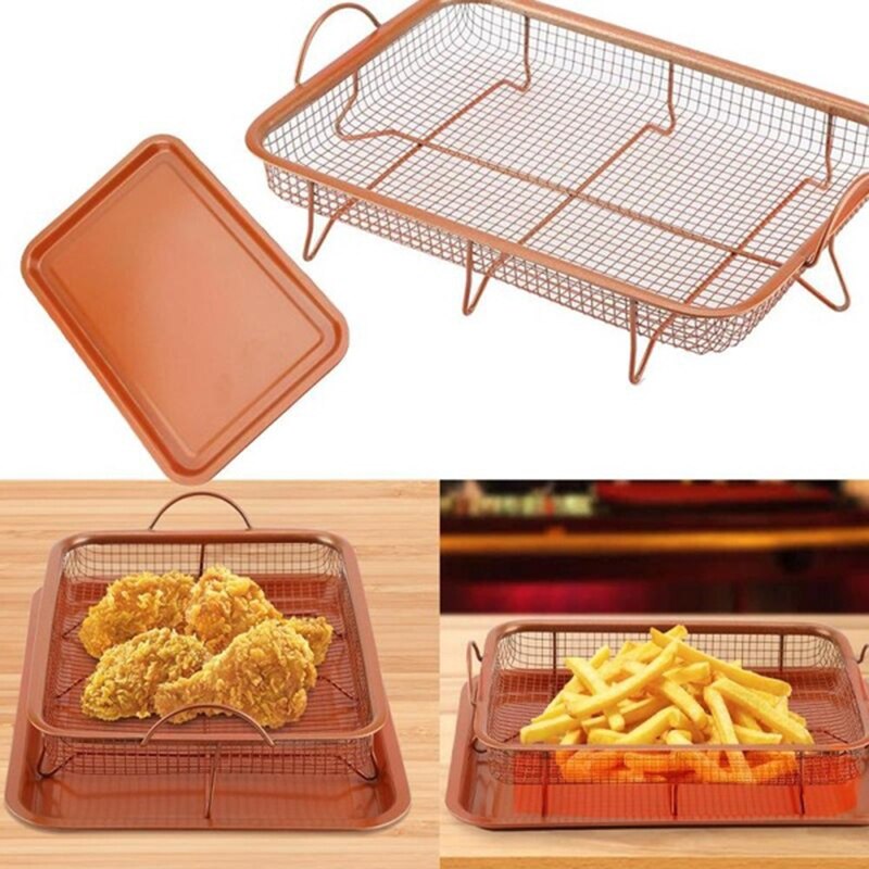 Metal Copper Tray Microwave Oven Copper Baking Tra... – Vicedeal