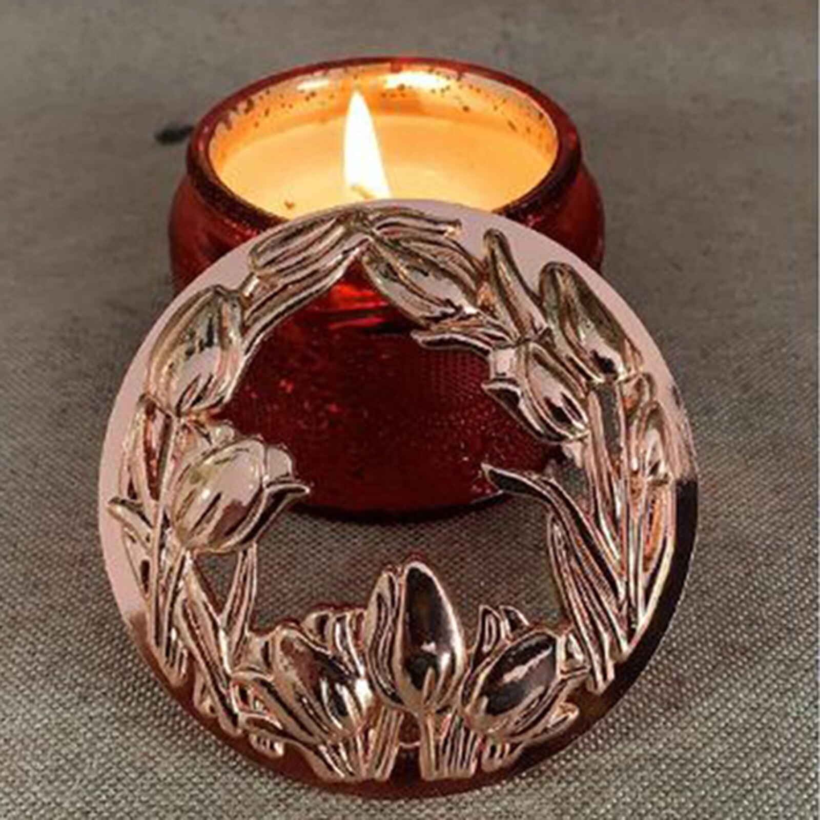 Jar Candle Topper Lid Shades, Candles Burn Evenly,... – Grandado