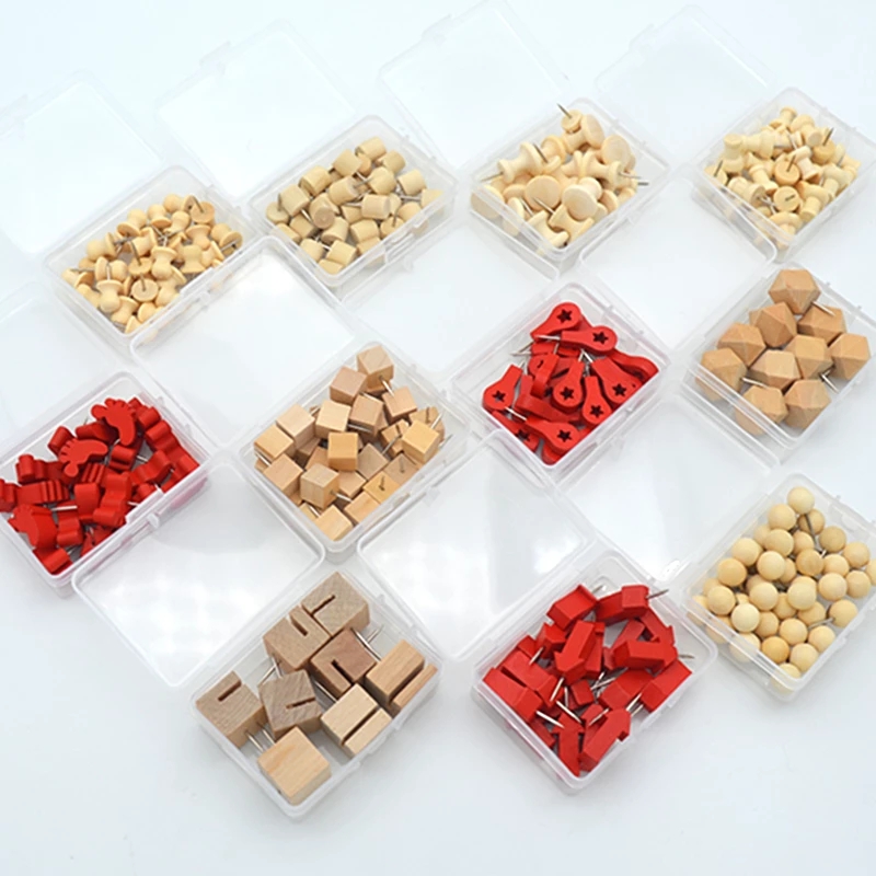 Chincheta de madera para dibujo de uñas, tachuelas... – Grandado