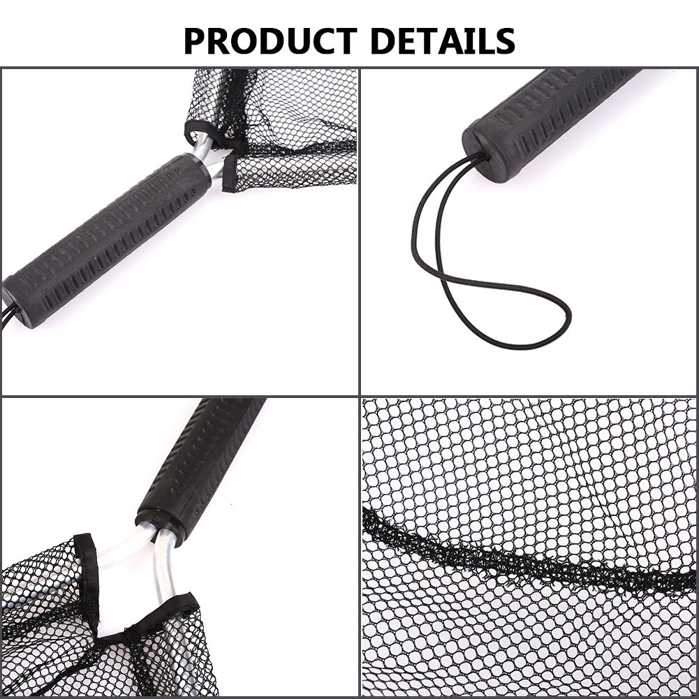 Practical Fly Fishing Net Durable Portable Black A... – Vicedeal