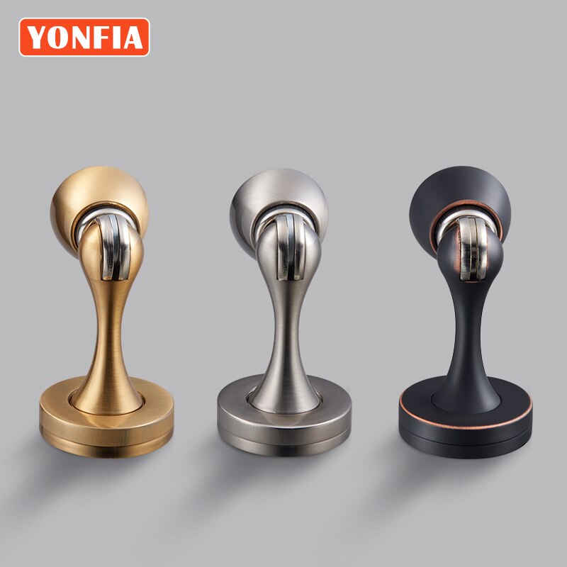YONFIA 3673 Zinc Alloy Gold Silver Magnetic Door S... – Grandado