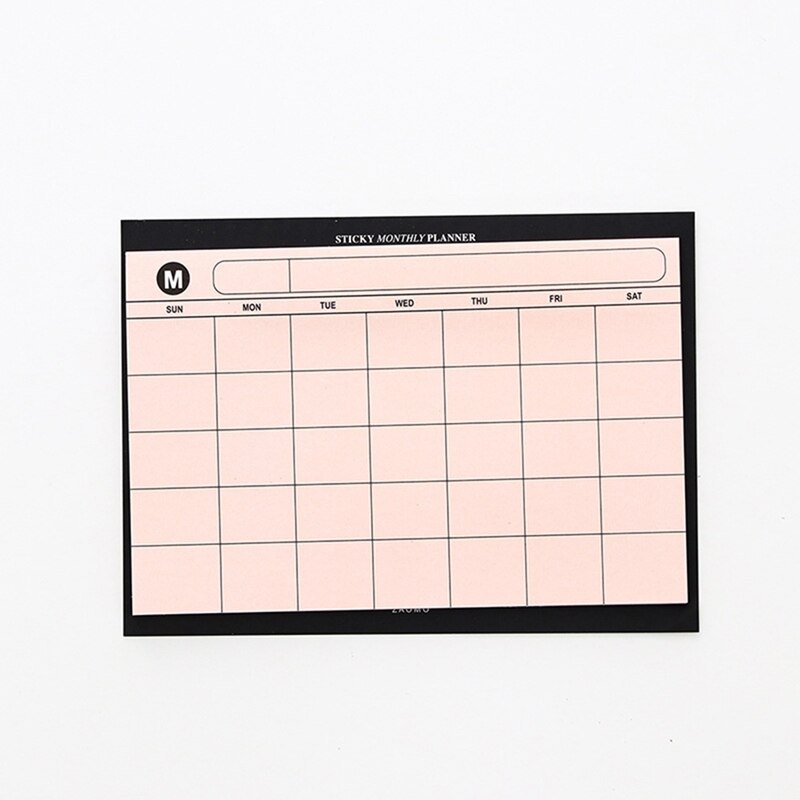 1PC 30 Sheet Simple Weekly Planner Book Desktop Sc... – Grandado