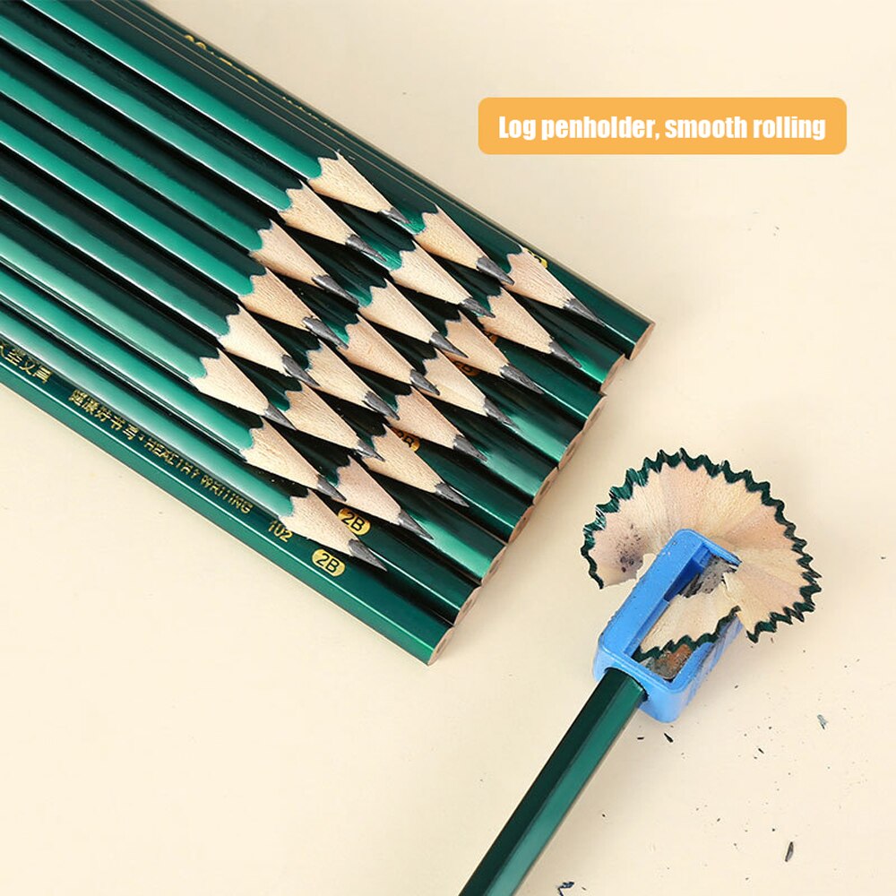 10 Pcs/set 2B HB Standard Sketch Pencil Set Wooden... – Grandado