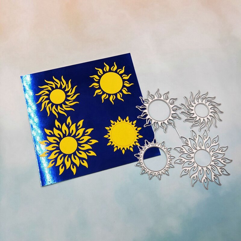 Sun Metal Cutting Dies Stencil DIY Scrapbooking Al... – Grandado