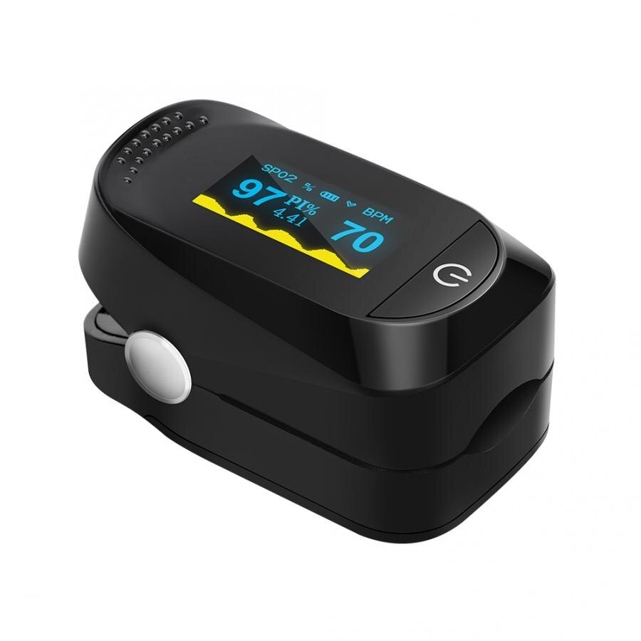 OLED Screen Fingertip Pulse Oximeter Blood Oxygen ... – Vicedeal