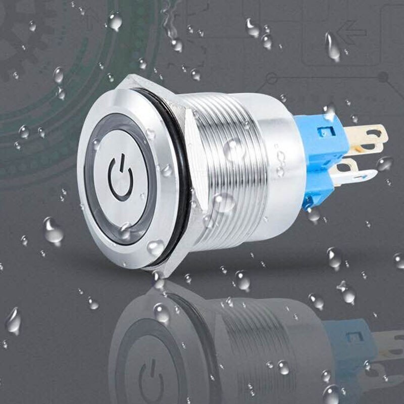 12V Stainless Steel Refit Switch 7/8" 22mm Motorcy... – Vicedeal