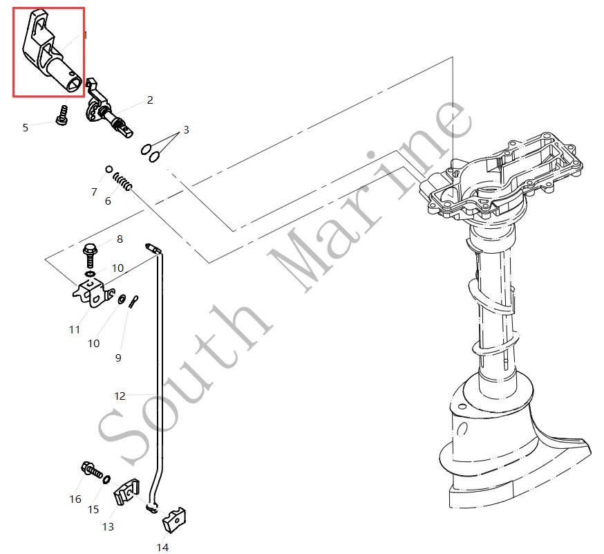 Manija de cambio de marchas de F4-00000007 para mo... – Grandado