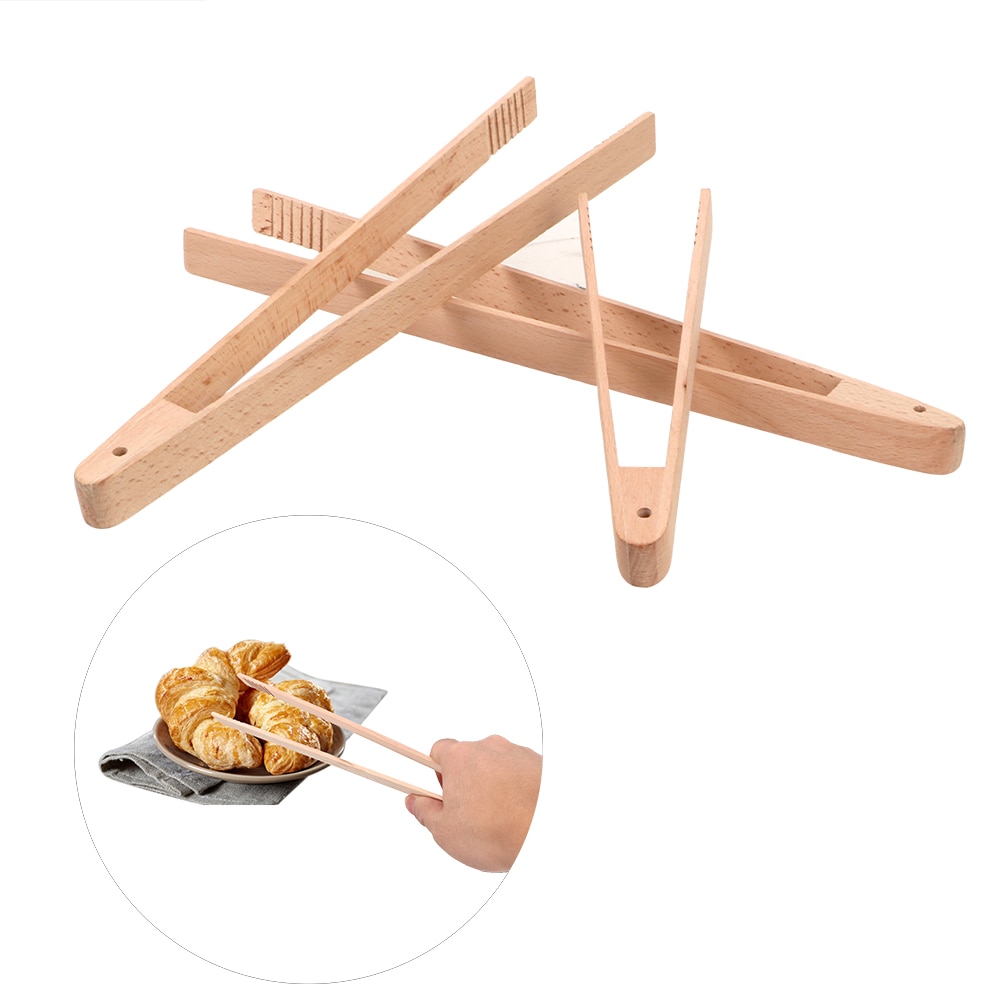 Pinzas de madera para tostadas, pinzas para postre... – Grandado