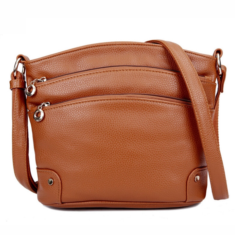 Jiessie & Angela Mode Lederen Tas Voor Vrouwen Han... – Grandado